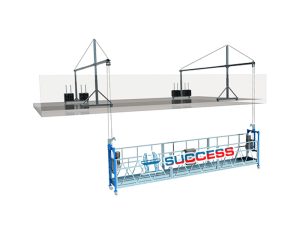 Aluminum steel swing scaffold mobile lift suspended working platform ...